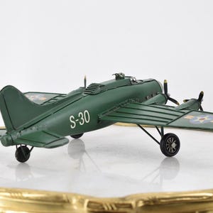 Vintage US Army Firefly Airplane Model: Metal Military Decor - Etsy