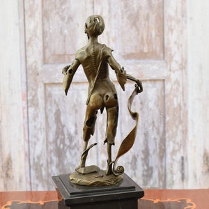 Memento Mori Bronze Sculpture: Skeleton Farewell on Marble Base - Etsy
