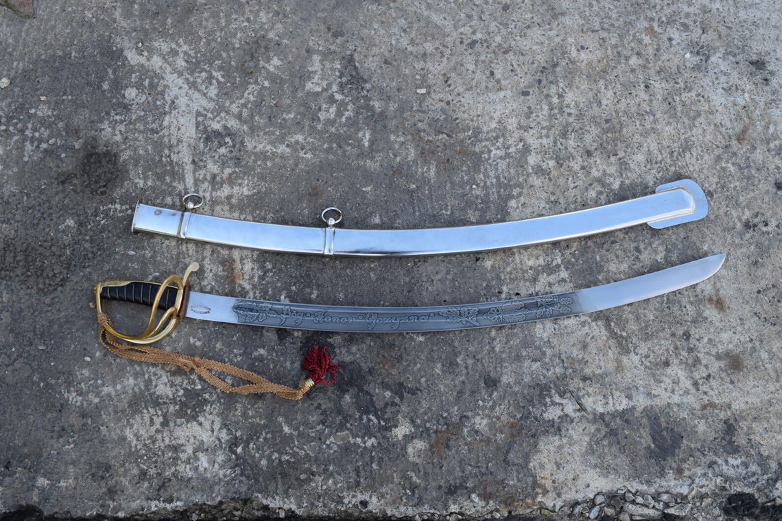 Polish Saber With Scabbard: Pattern 1921 Borowski Warszawa Replica - Etsy