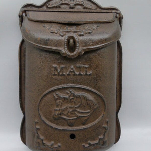 Iron Mailbox - Etsy