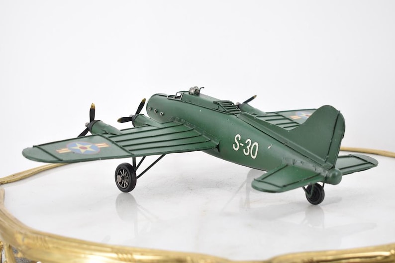 Vintage US Army Firefly Airplane Model: Metal Military Decor - Etsy