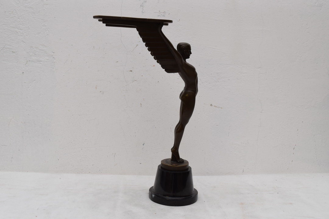 Icarus Art Deco Figurine Bronze Icarus Mythology Statue Mythological ...