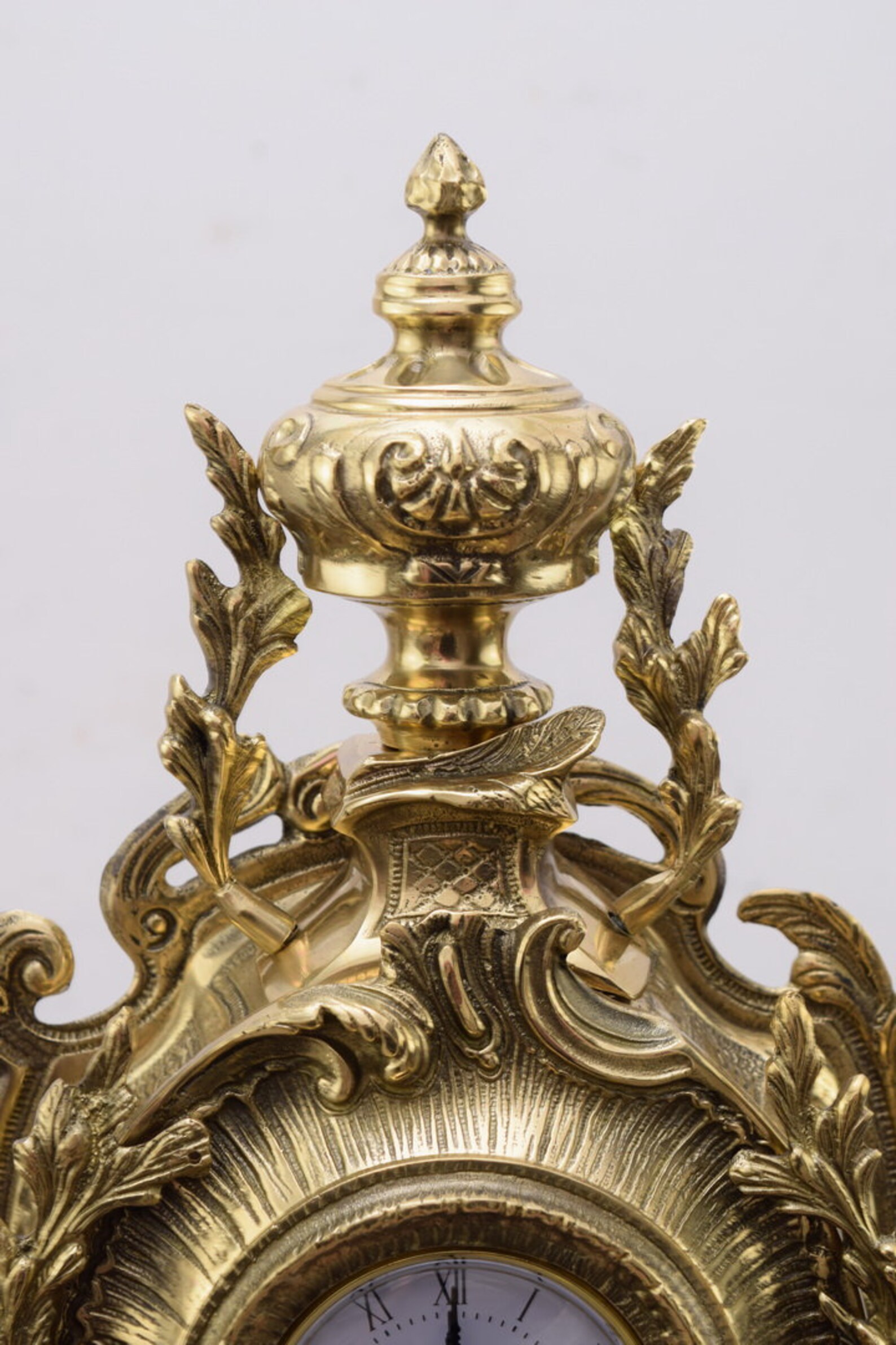 Luxury Brass Table Clock: Neptune Art Nouveau Fireplace Decor - Etsy