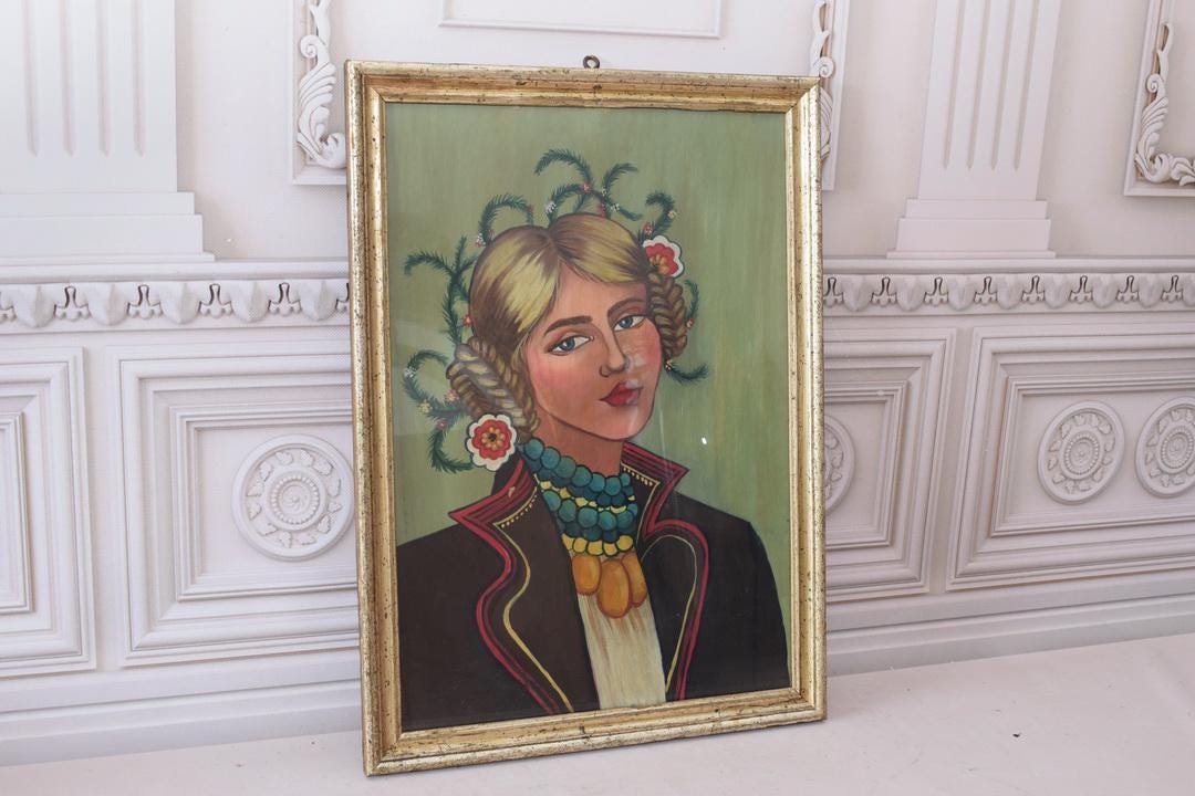 Painting Woman Hyrax - Stryjenska Painting Highlandes - Mountain ...