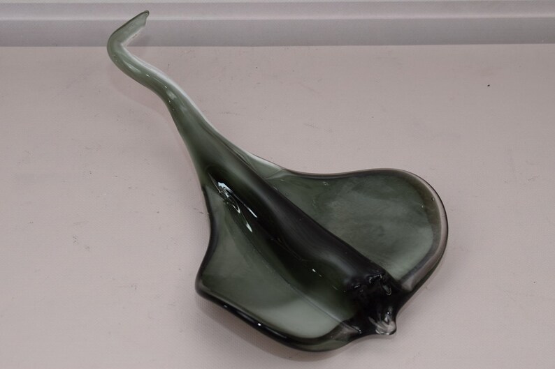 Murano Style Glass Stingray Figurine: Italian Luxury Decor - Etsy