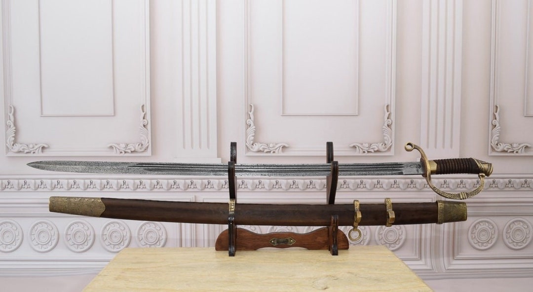 Cossack Shashka - Imperial Russia Saber - Dragon Saber With Scabbard ...