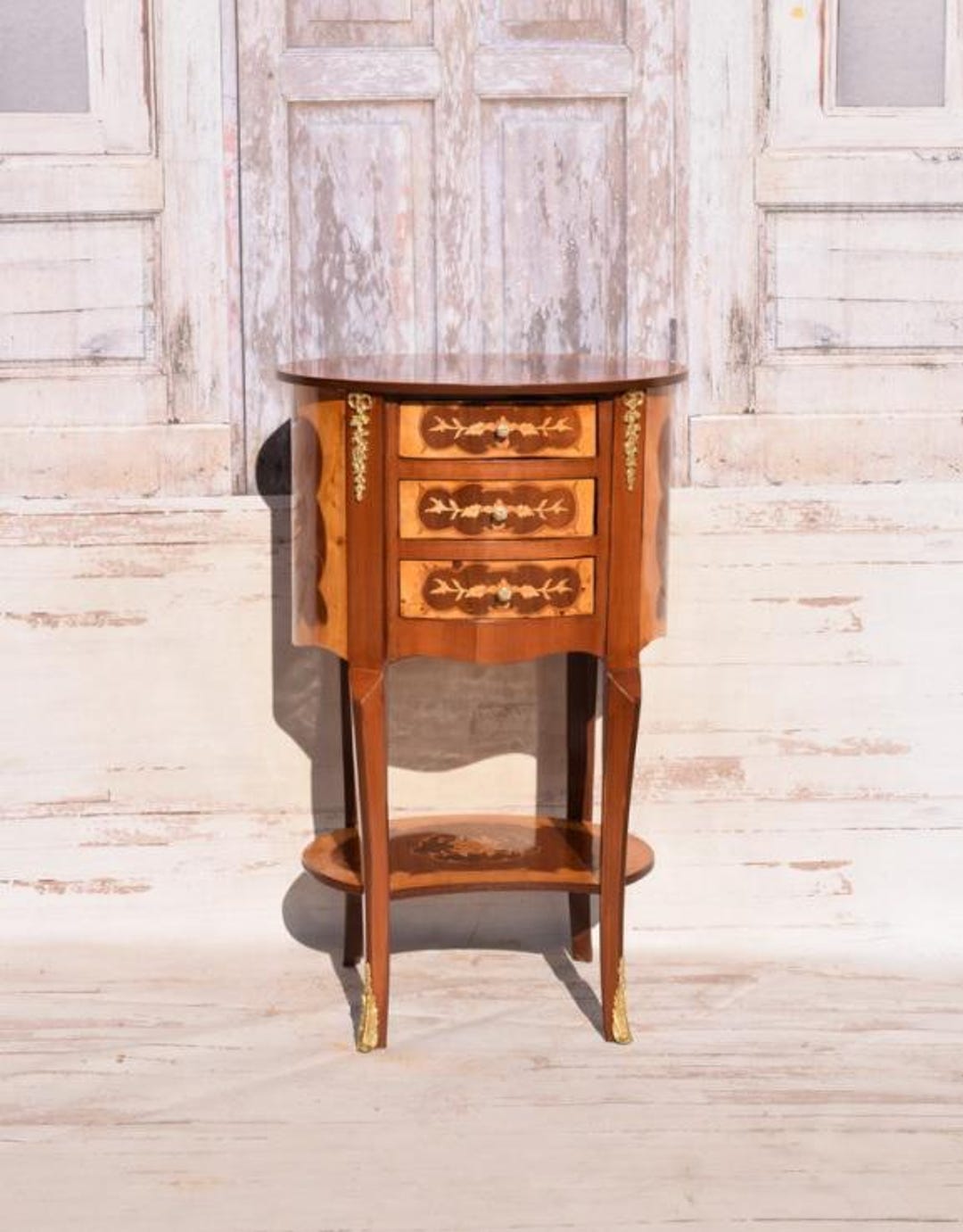 Commode French Louis XVI Style - Night Stand - Chest of Drawers ...