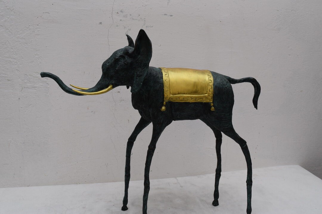 Salvador Dali Elephant Statue
