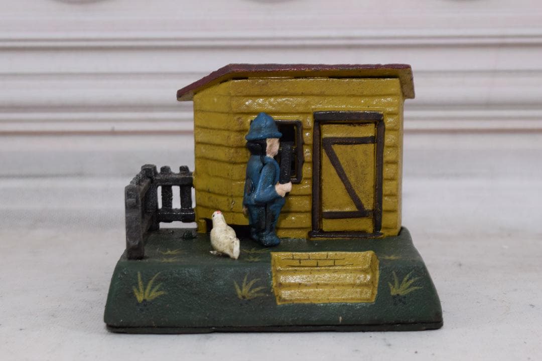 Vintage Cast Iron Cops & Robbers Mechanical Bank: Uncle Remus Decor - Etsy