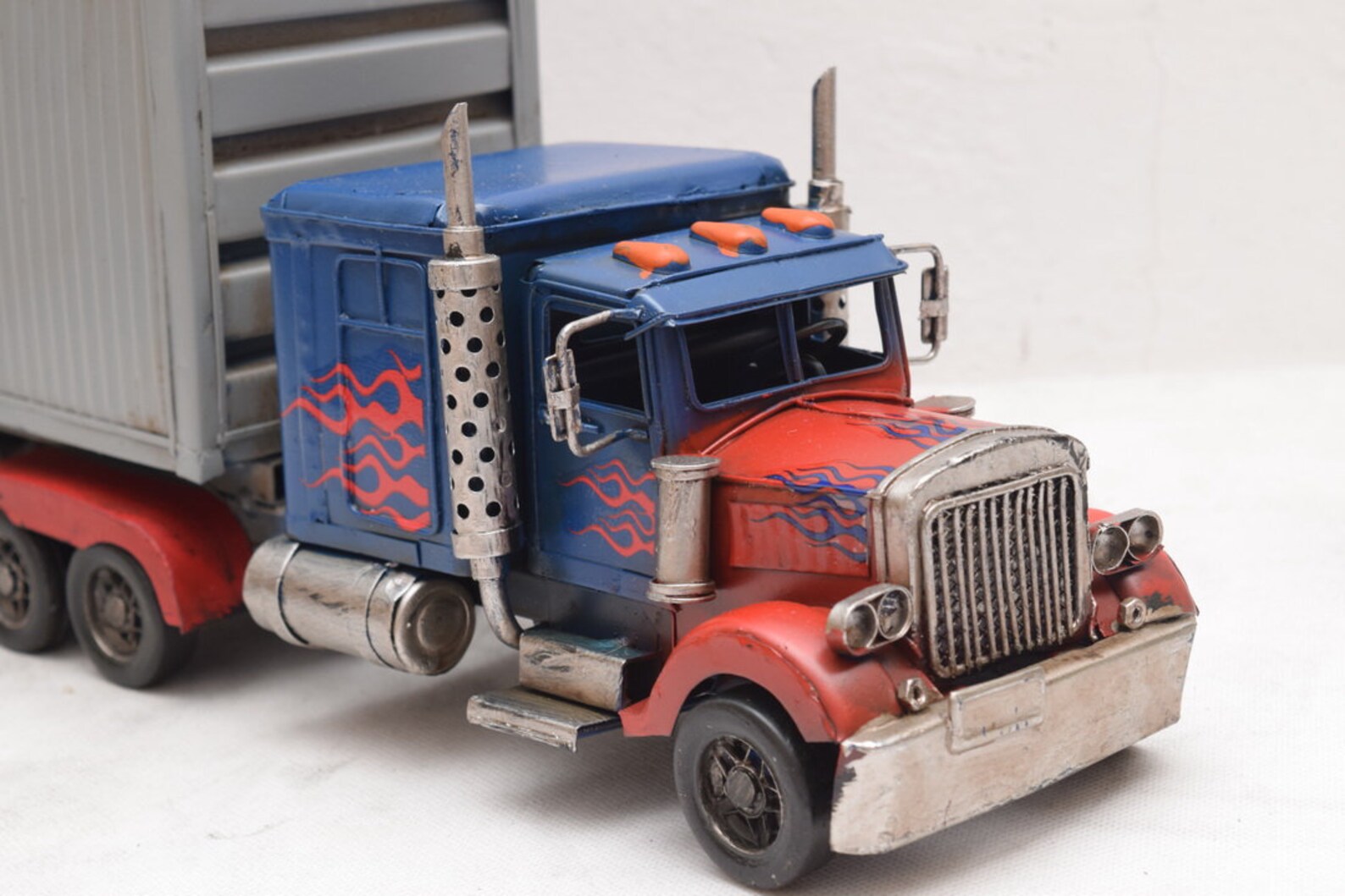 Truck TIR Container Auto Old Classic Metal Model Toy Gift Idea - Etsy
