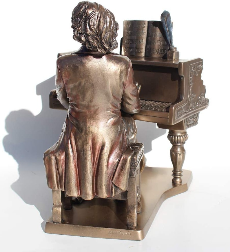 Fryderyk Chopin Playing Piano Pianist Statue Chopin - Etsy