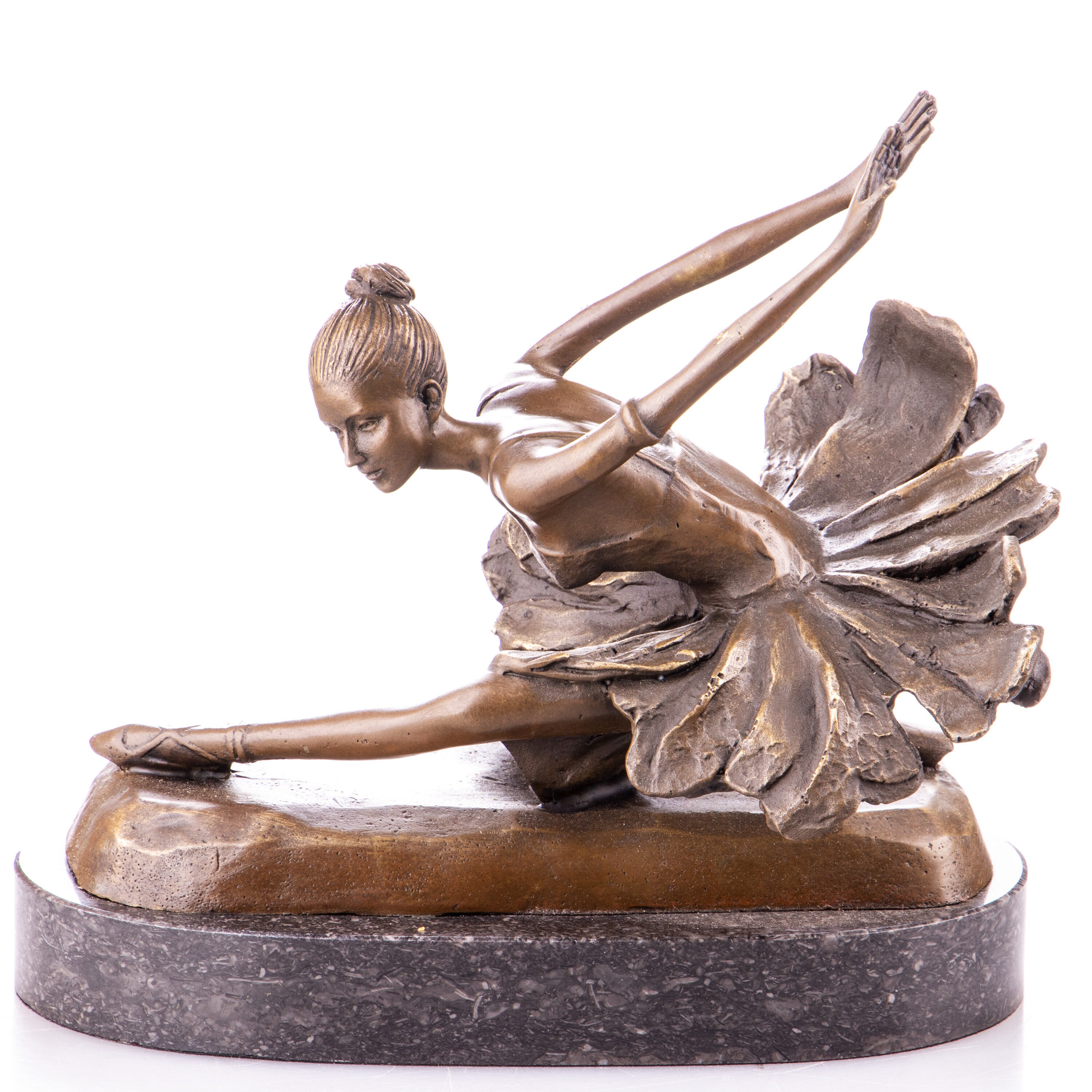 Young Ballerina Female Dancer Bronze Statue Abstract Art Deco - Etsy