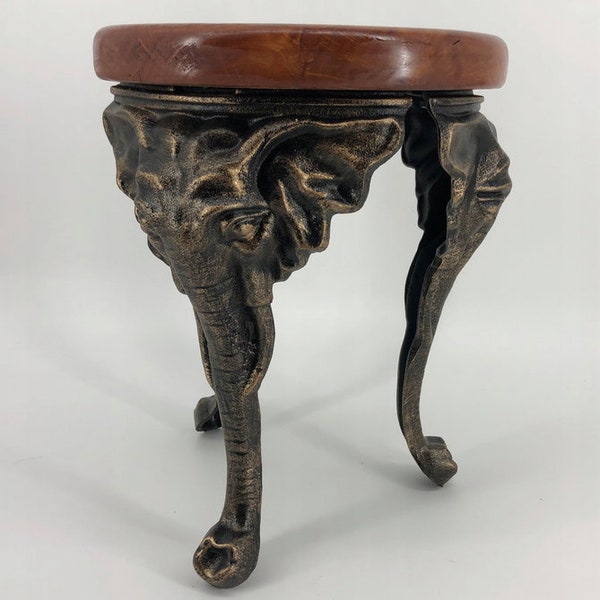 Vintage Elephant Table - Etsy