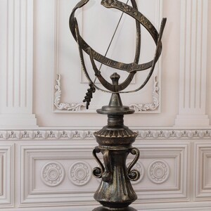 Large 100 Cm Cast Iron Sundial - Garden Decor Statue - Outdoor Sign ...