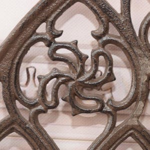 Cast Iron Flower Pot - Hanging Flower Stand - Garden Decoration ...