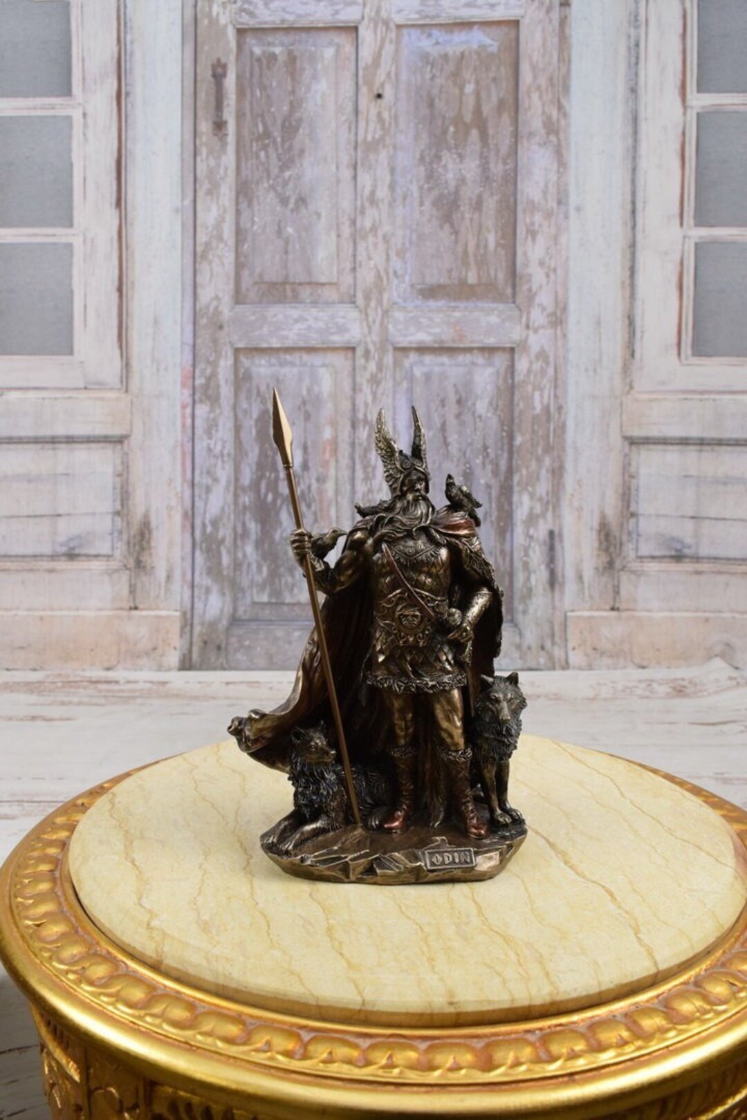 Handcrafted Odin With Dogs - Nordic God - God of War and Warriors ...