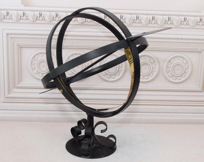 Iron Sundial - Garden Decor Statue - Outdoor Sign - Garden Sundial ...