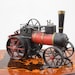 Vintage Red & Black Metal Steam Train Model: Unique Home Decor - Etsy