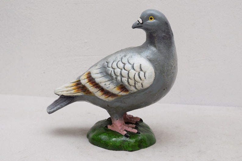 Pigeon Cast Iron Sculpture Figure Realistic Figurine Gift - Etsy