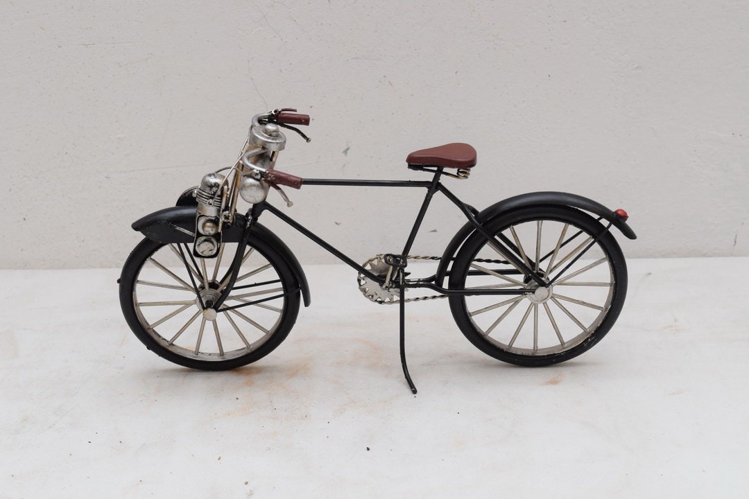 Vintage Old Bike Classic Metal Model Bicycle Toy Gift Idea Old Scool - Etsy