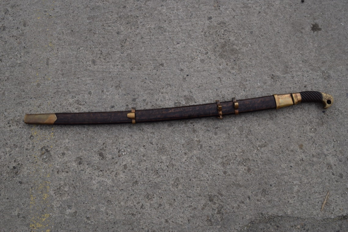 Cossack Shashka Dragon Saber With Scabbard Russia Ated - Etsy