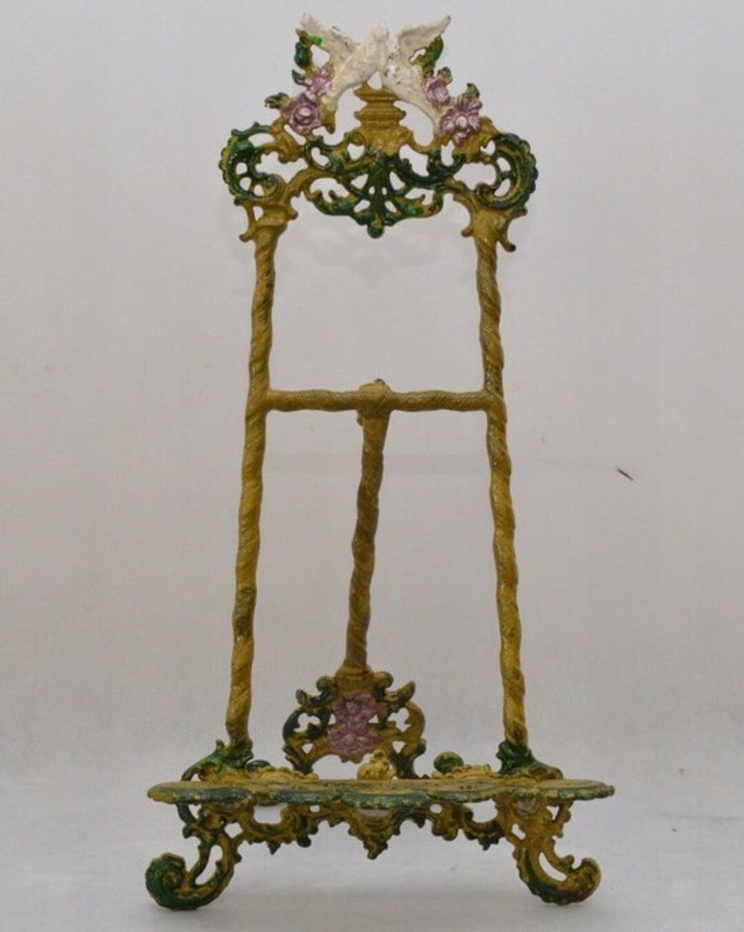 Restaurant Menu Stand Book Stand in Art Nouveau Style Cast Iron Easel ...