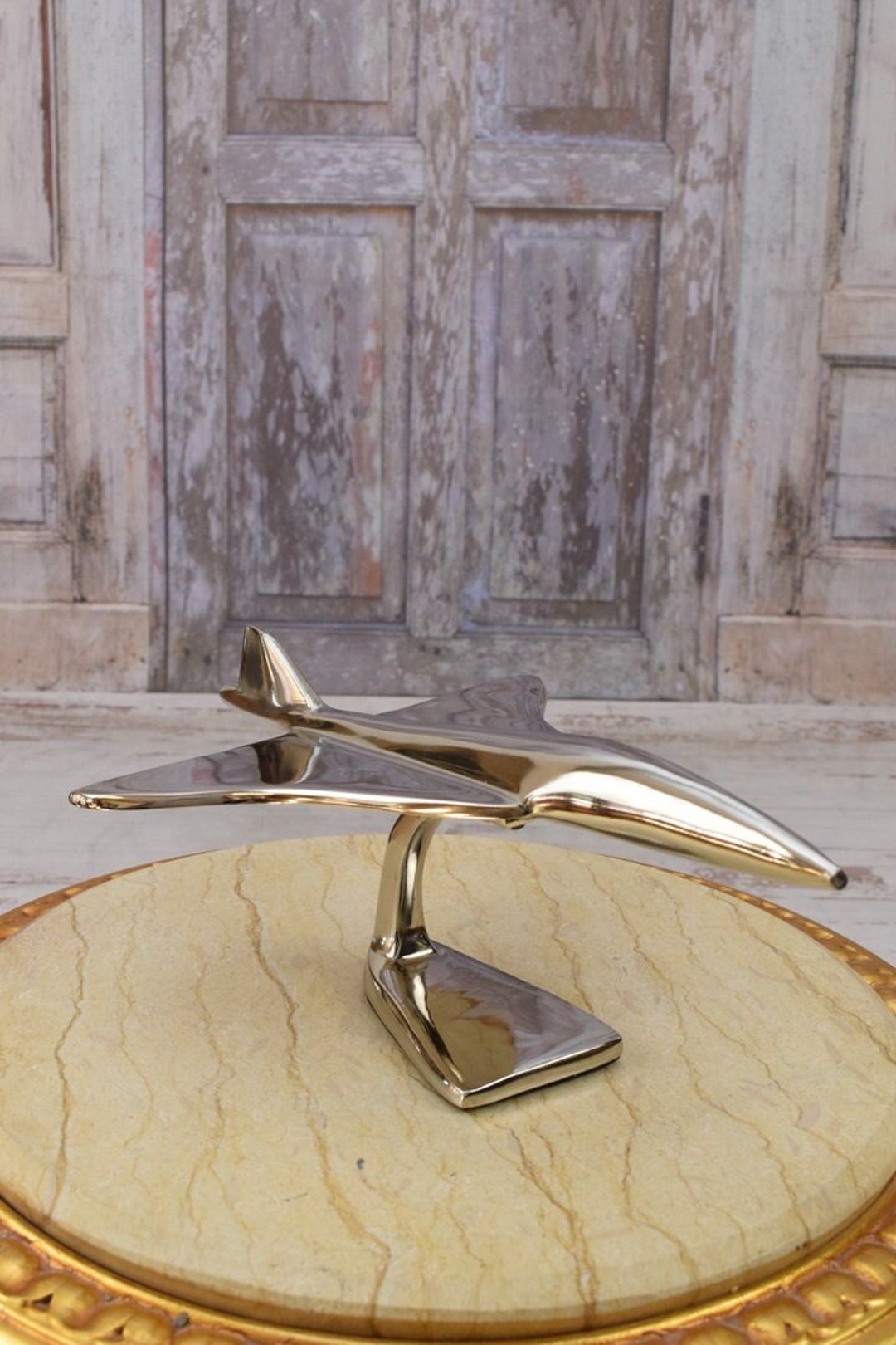 Aluminum Model Aircraft = Concorde Airplane = Classic Silver Model ...