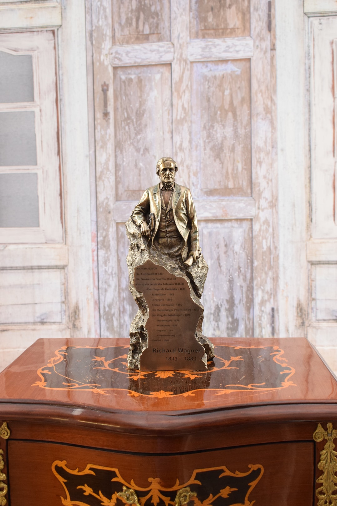 Wilhelm Richard Wagner Figurine - German Composer Statue - German ...