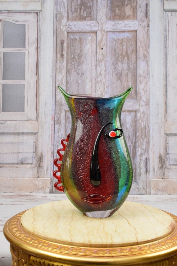 Murano Glass Italy Vases