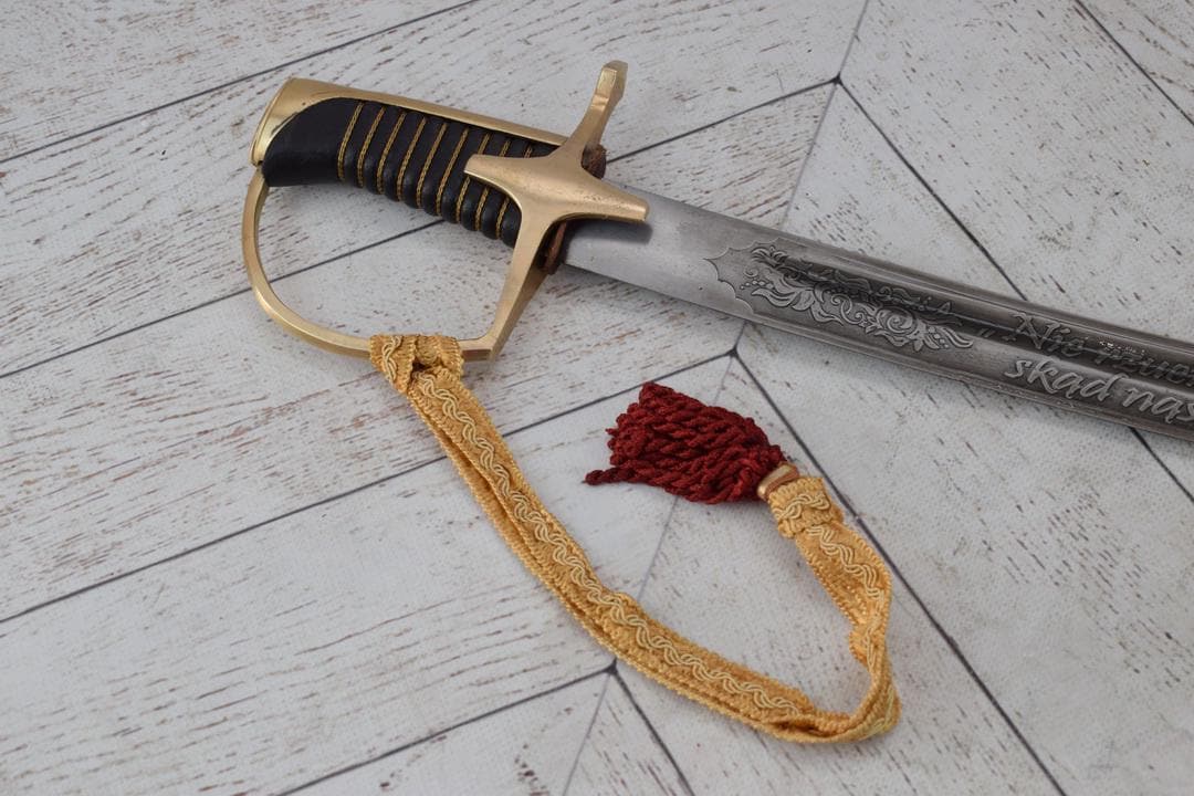 Polish WZ. 1921 Officer Saber: Brass Hilt, Historic Militaria Replica ...