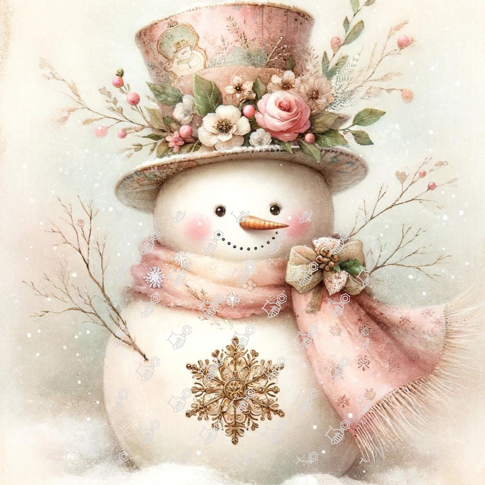 Christmas Wall Art Instant Digital Download Printable Shabby Chic ...