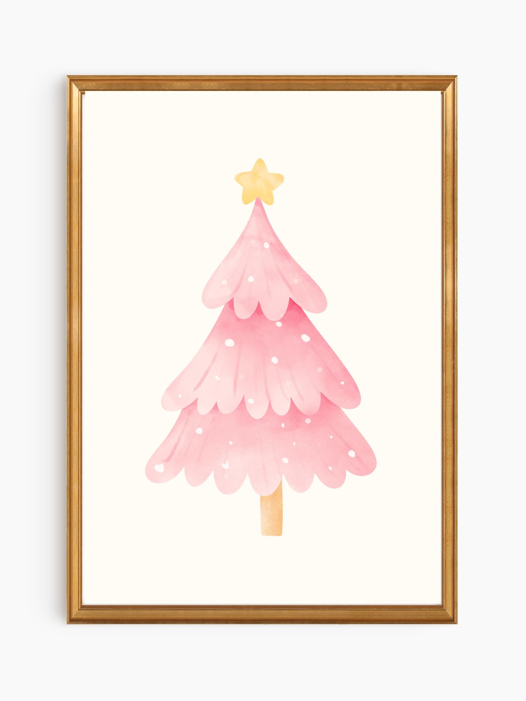 2 Christmas Wall Art instant Digital Download Printable Minimalist ...