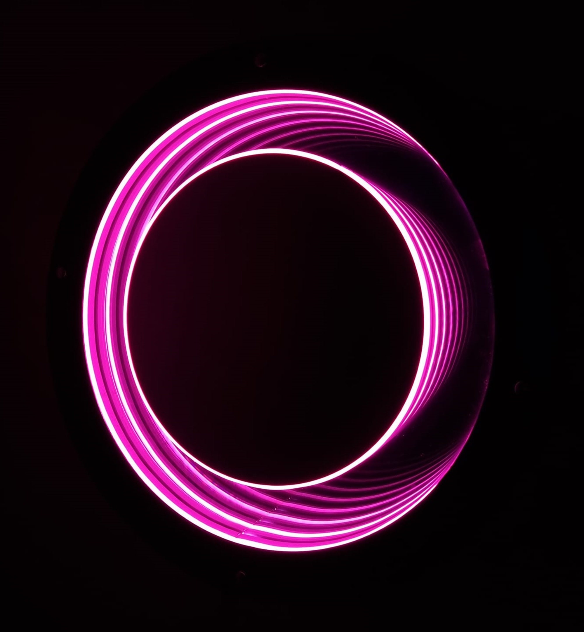 Rgb Mirror, Infinity Mirror,led Wall Lamp Mirror,wall Decor, Illusion ...