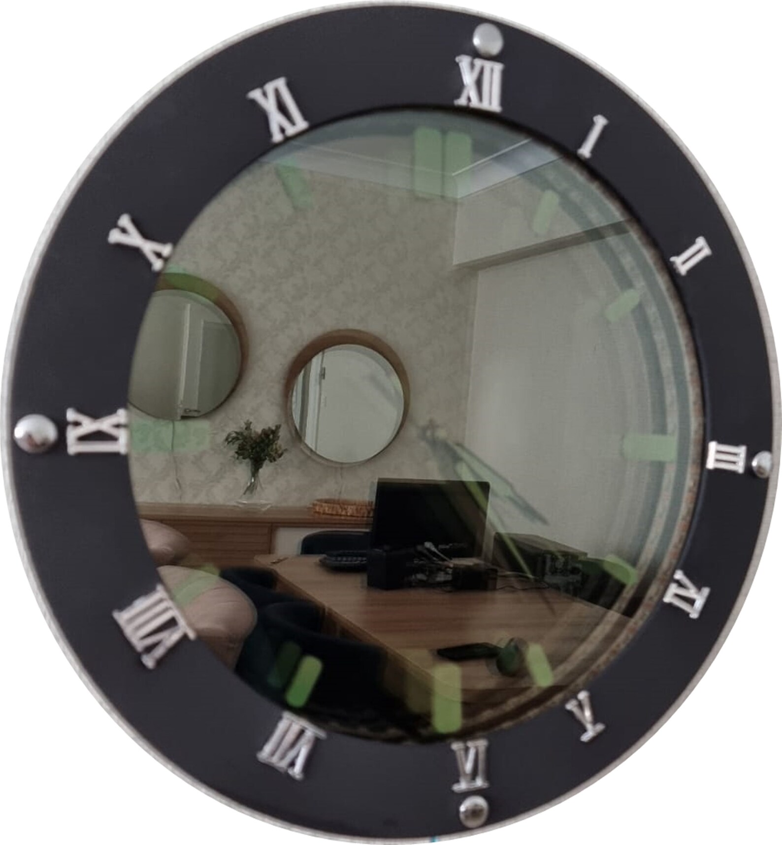 RGB Mirror Clock, Infinity Effect, Wall Clock, Led Clock, Analog Clock ...
