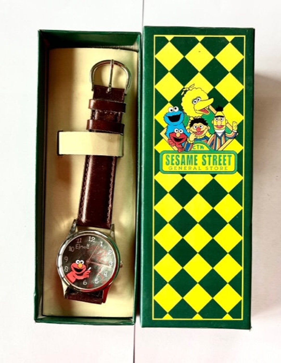 Sesame Street Elmo Character Wristwatch - Etsy