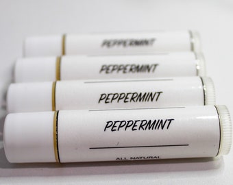 Peppermint Chapstick - Etsy