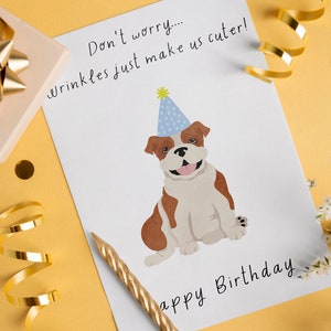 Printable Dog Birthday Card Printable Birthday Card Funny Digital ...