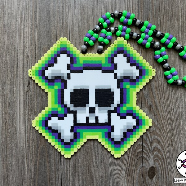 Skull Perler - Etsy