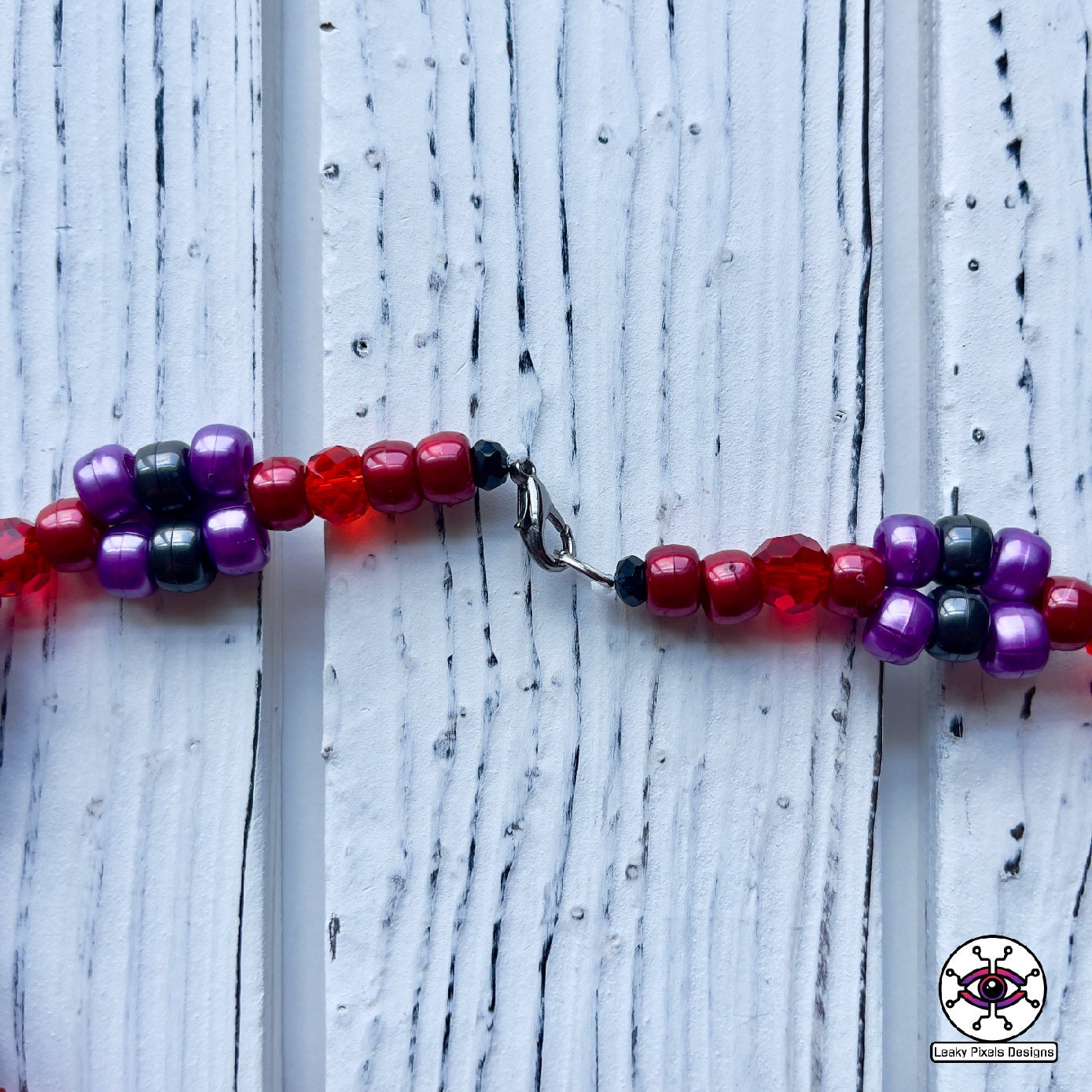 Blood Cyclops Perler Necklace by Leaky Pixels • Cyclops Perler • Alien ...