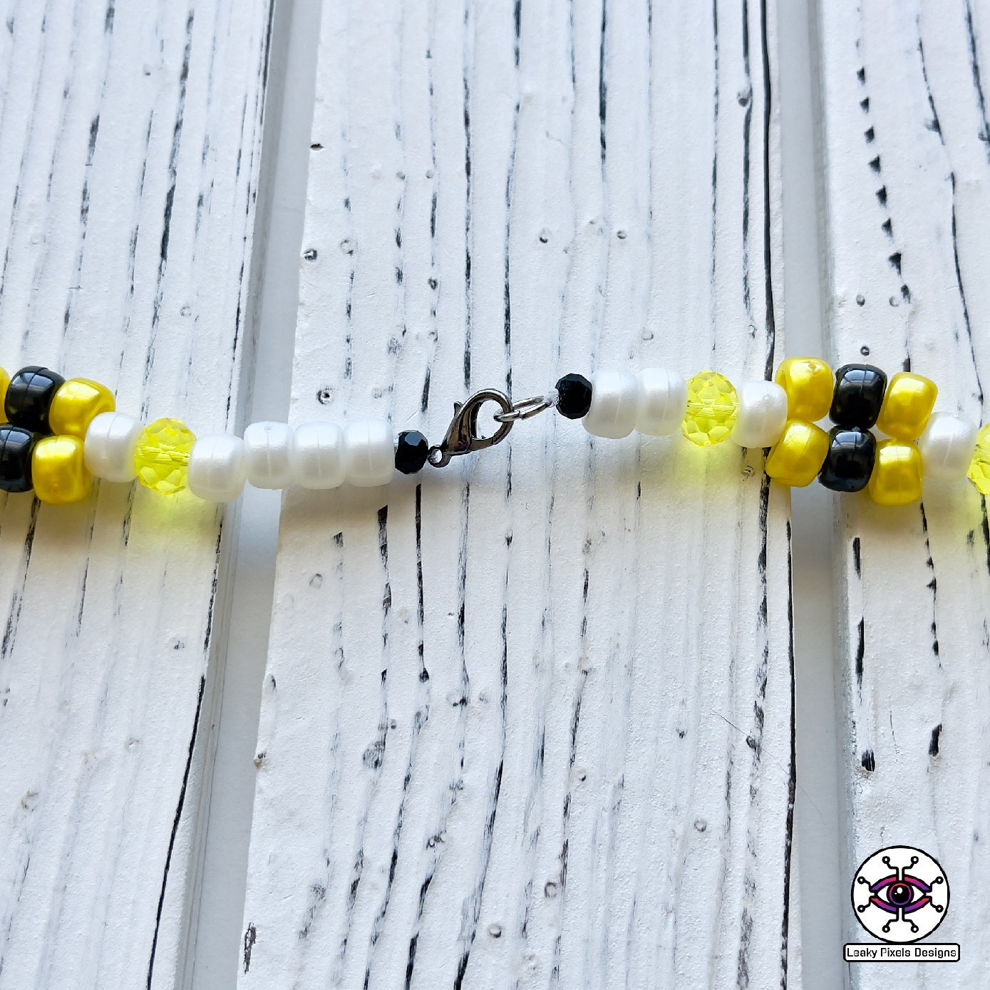 Gigantamax Pikachu Perler Necklace | Perler Necklace | Anime Perler ...