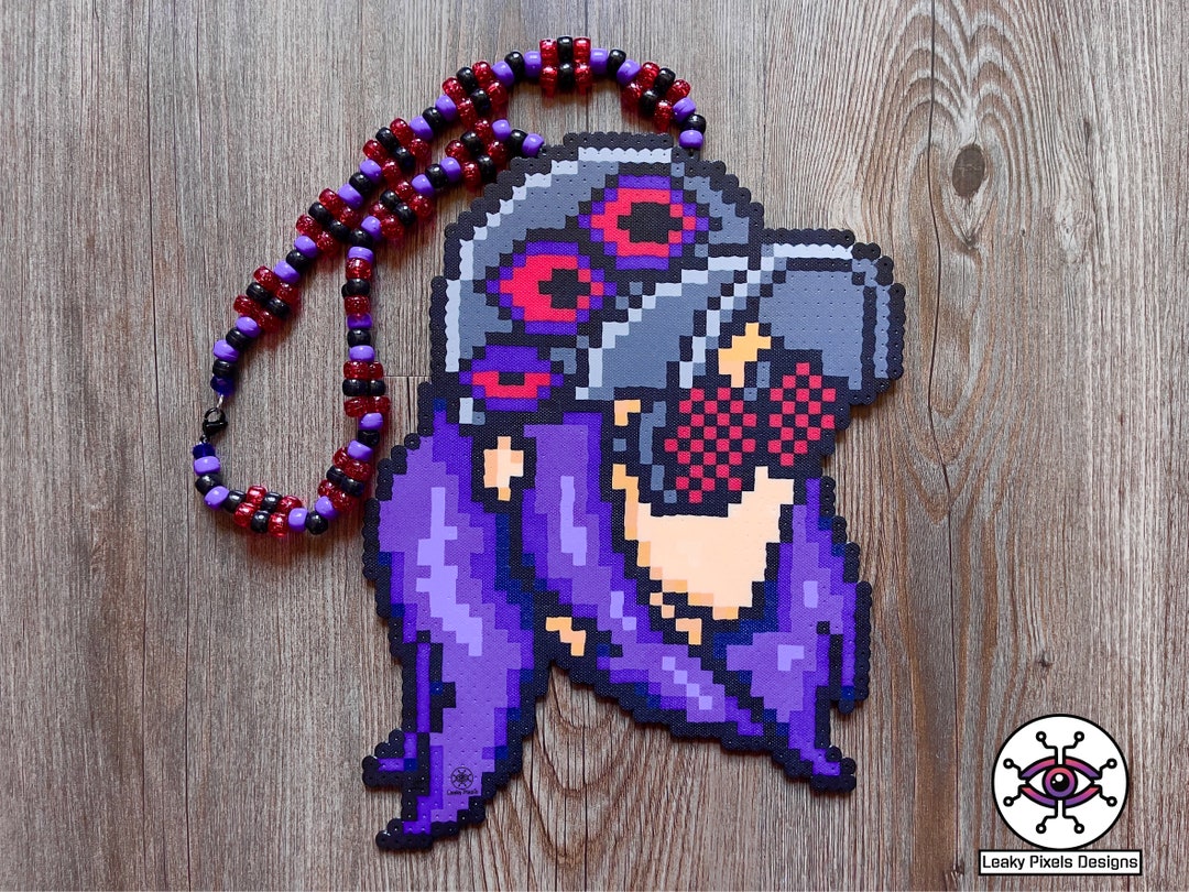REZZ Perler Necklace Rave Perler Perler Bead Art EDM - Etsy UK