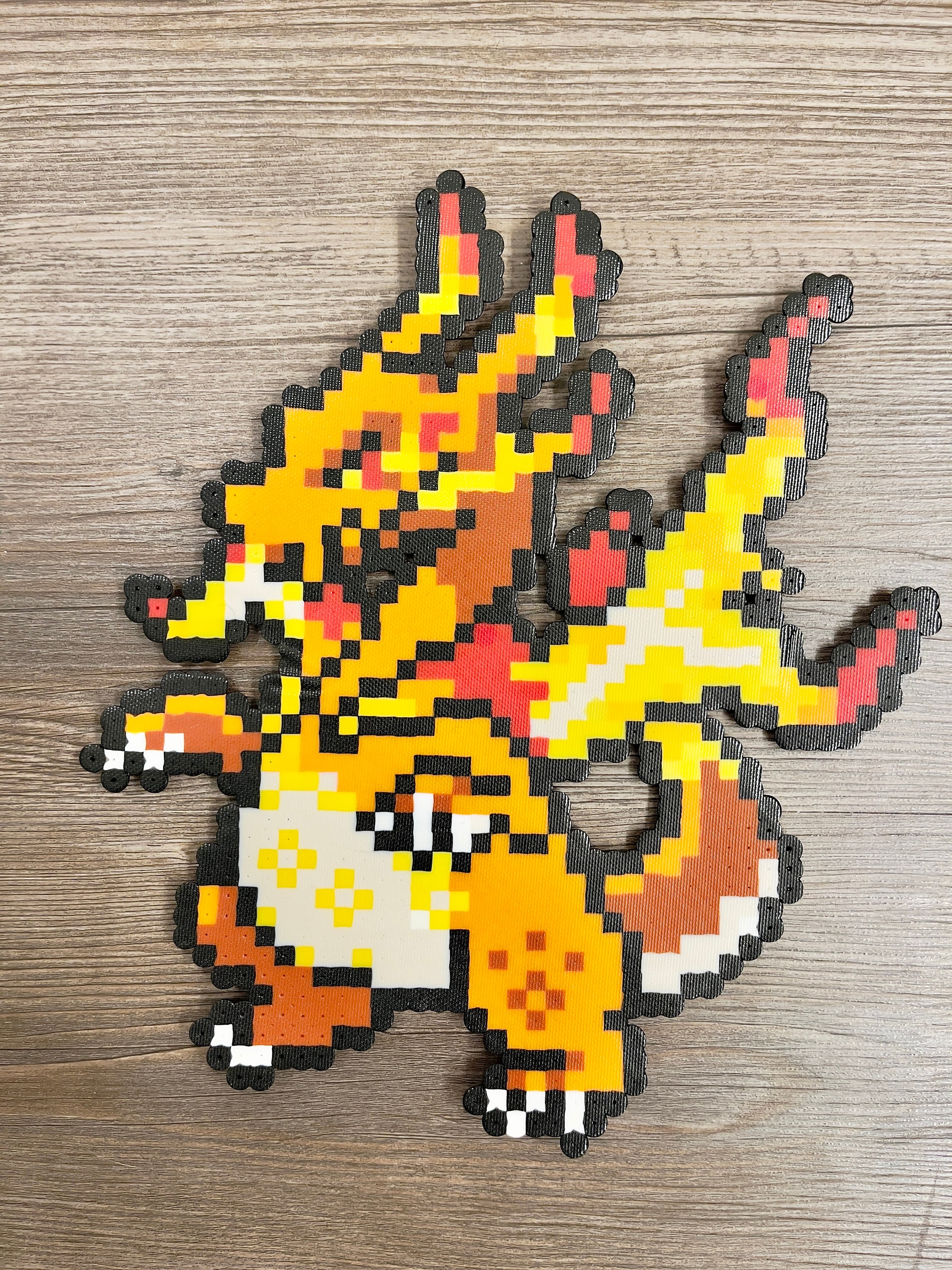 Gigantamax Charizard Perler Necklace Pokémon Necklace - Etsy UK