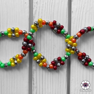 Yapping Level Today Perler Necklace by Leaky Pixels • Perler Bead Art ...