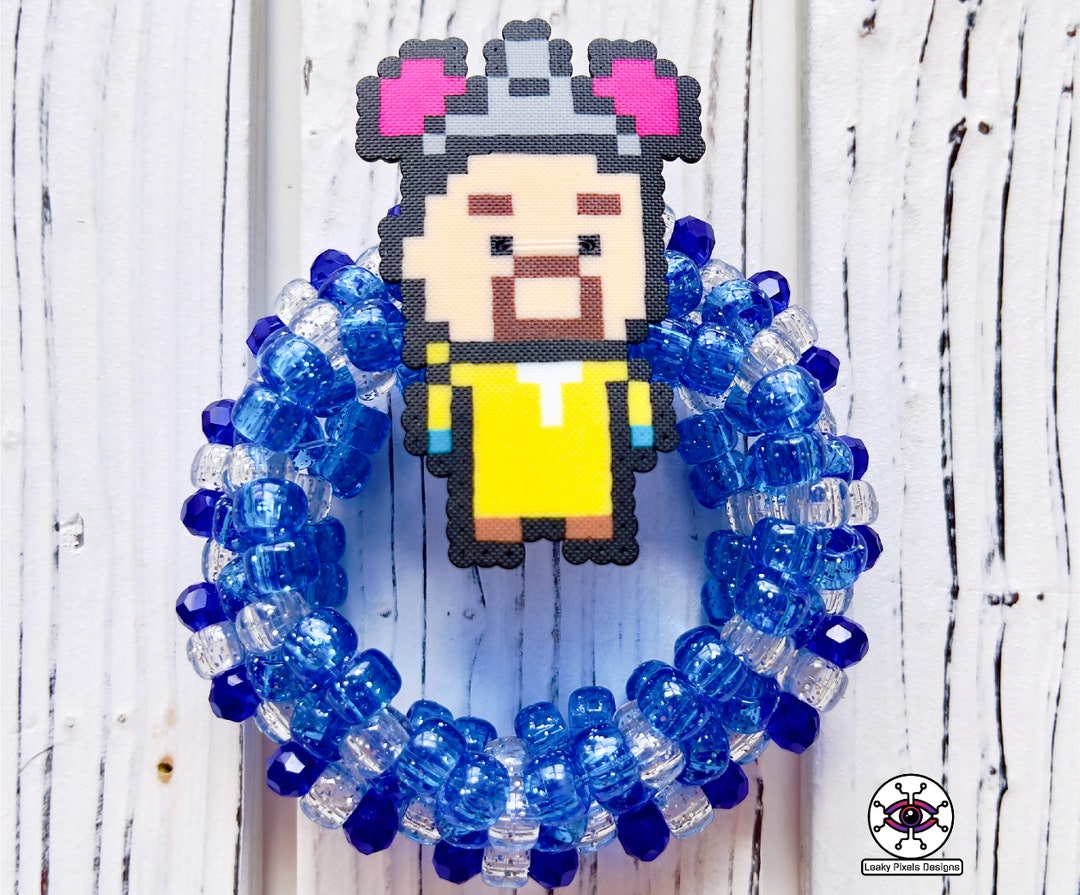 Breaking Bad Kandi Cuff Perler Bracelet EDC Outfit Gear Rave Jewelry - Etsy