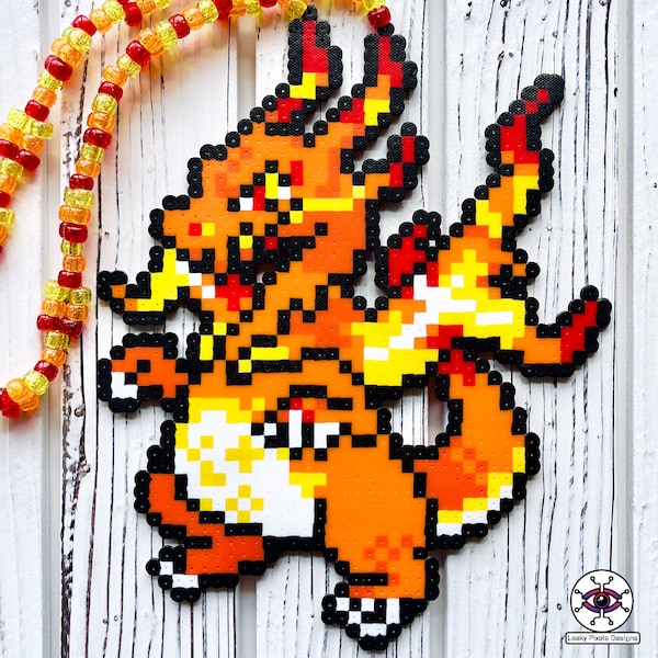Charizard Perler - Etsy