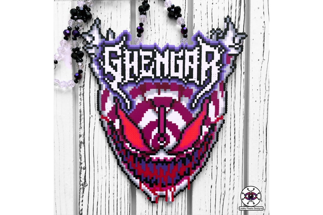 Ghengar Ghastly Perler Necklace | EDC Outfit Gear | EDM Rave Kandi ...