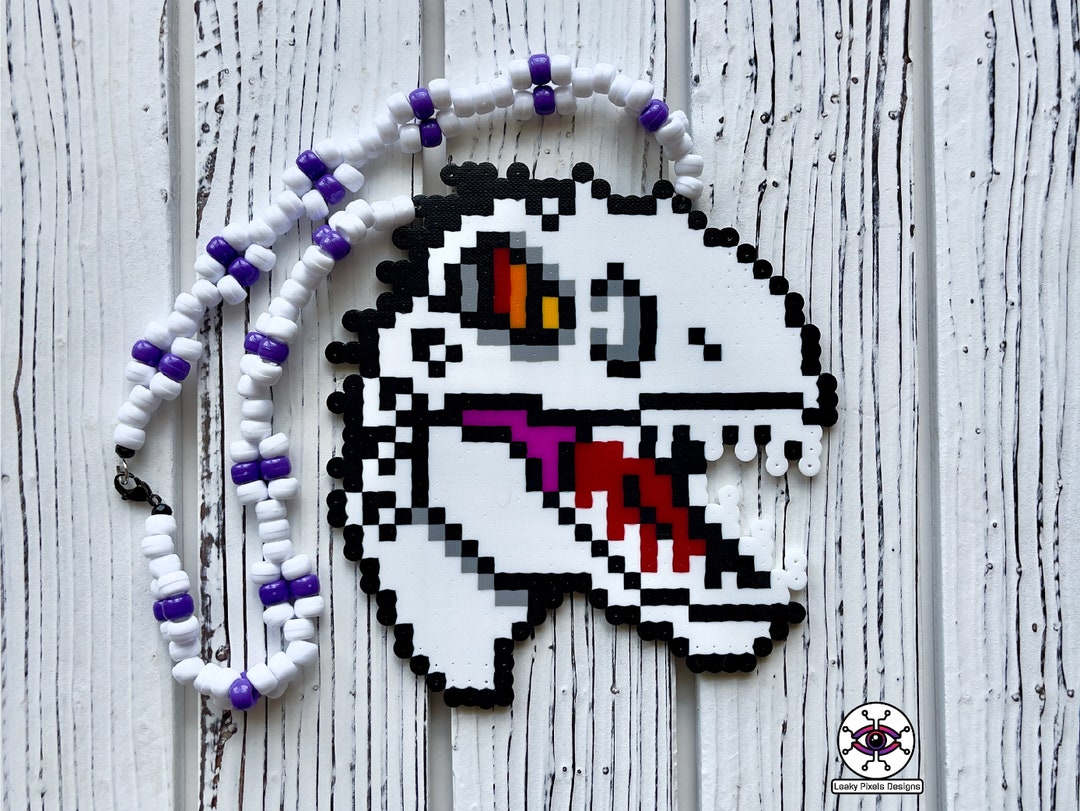 Indominus Rex Perler Necklace Jurassic Park Jurassic World Rave Perler ...