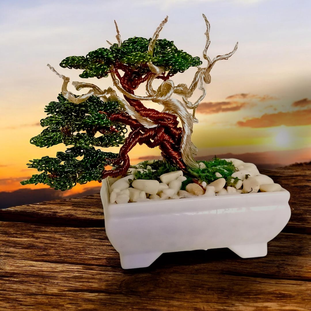 Copper Wire Bonsai Tree |tree of Life | Japan Style| Mother Day Gift ...