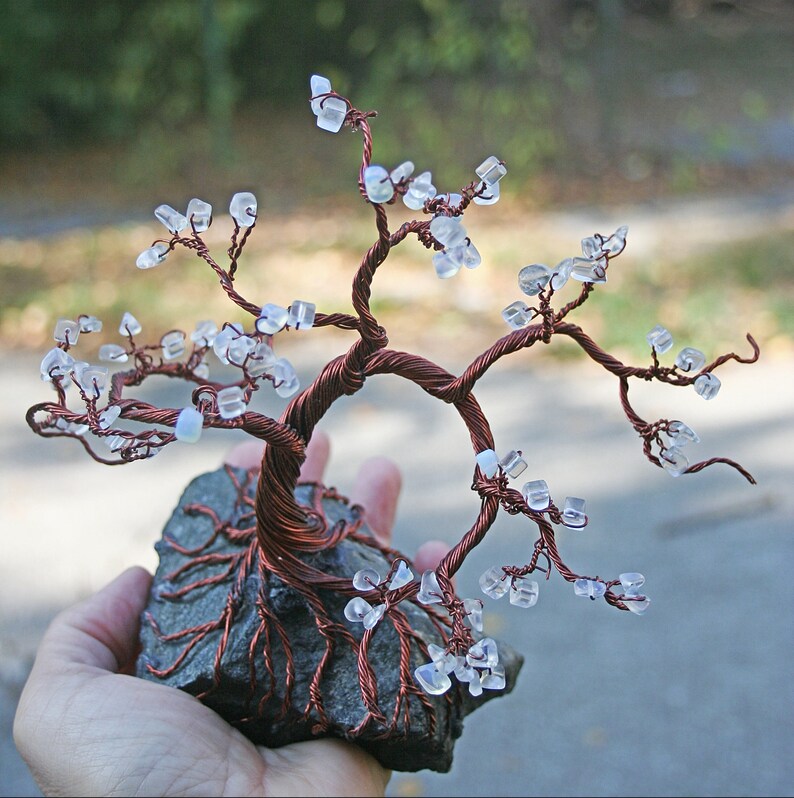 Wire Tree Sculpture, Bonsai Copper Wire Home Decor - Etsy