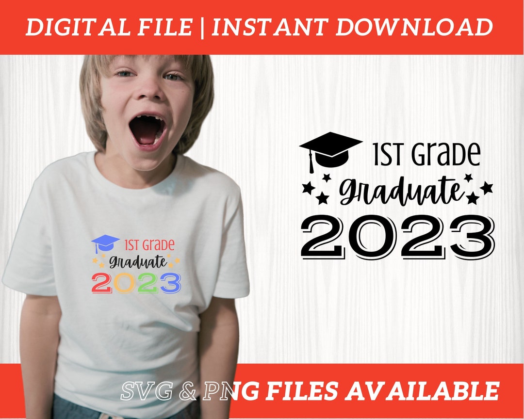 Congrats 1st Grade Grad / 1st Grade Graduate SVG / Instant - Etsy